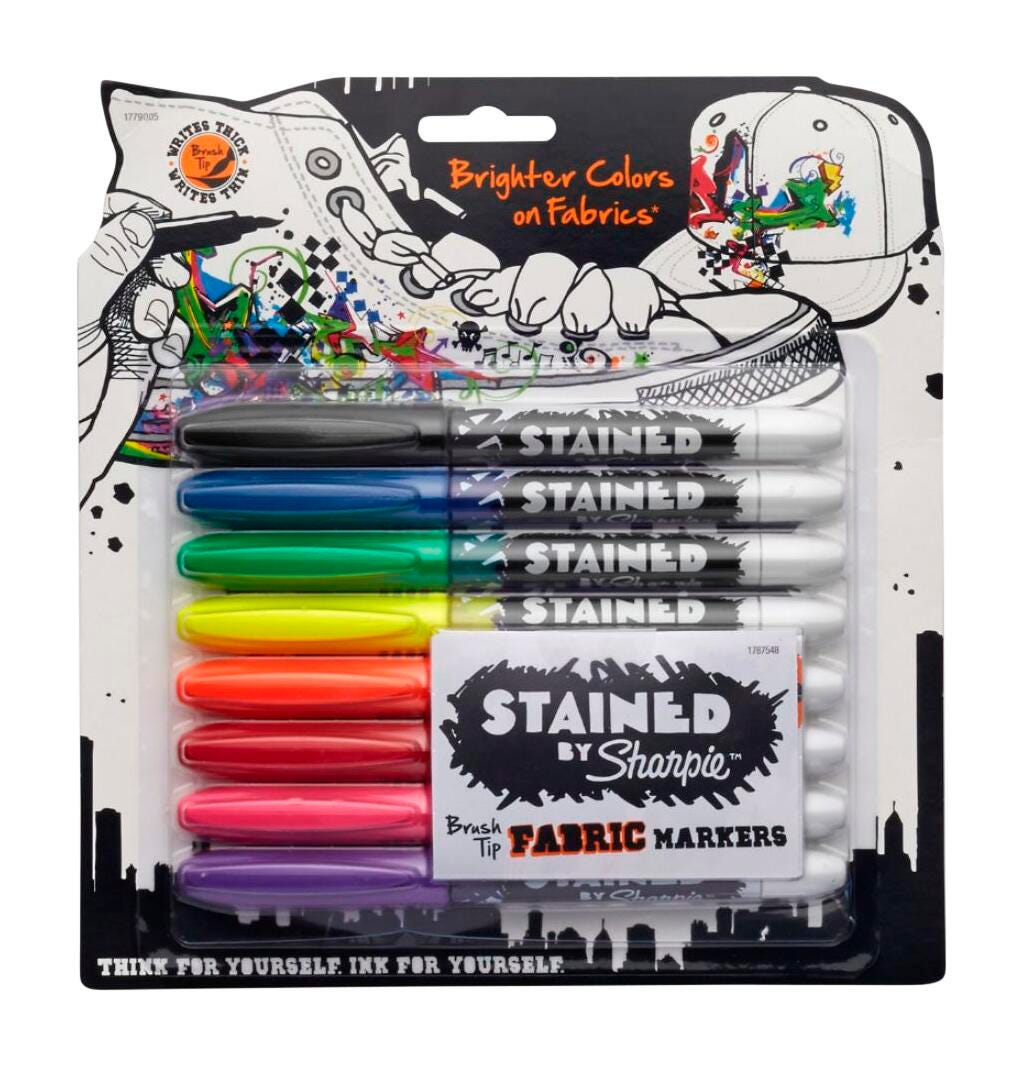 Permanent marker fabric store